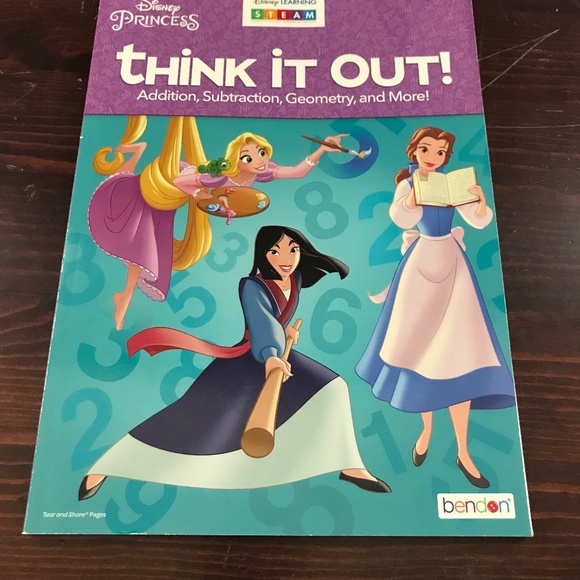 Disney Learning STEAM | Office | Disney Princess Think It Out Addition ...